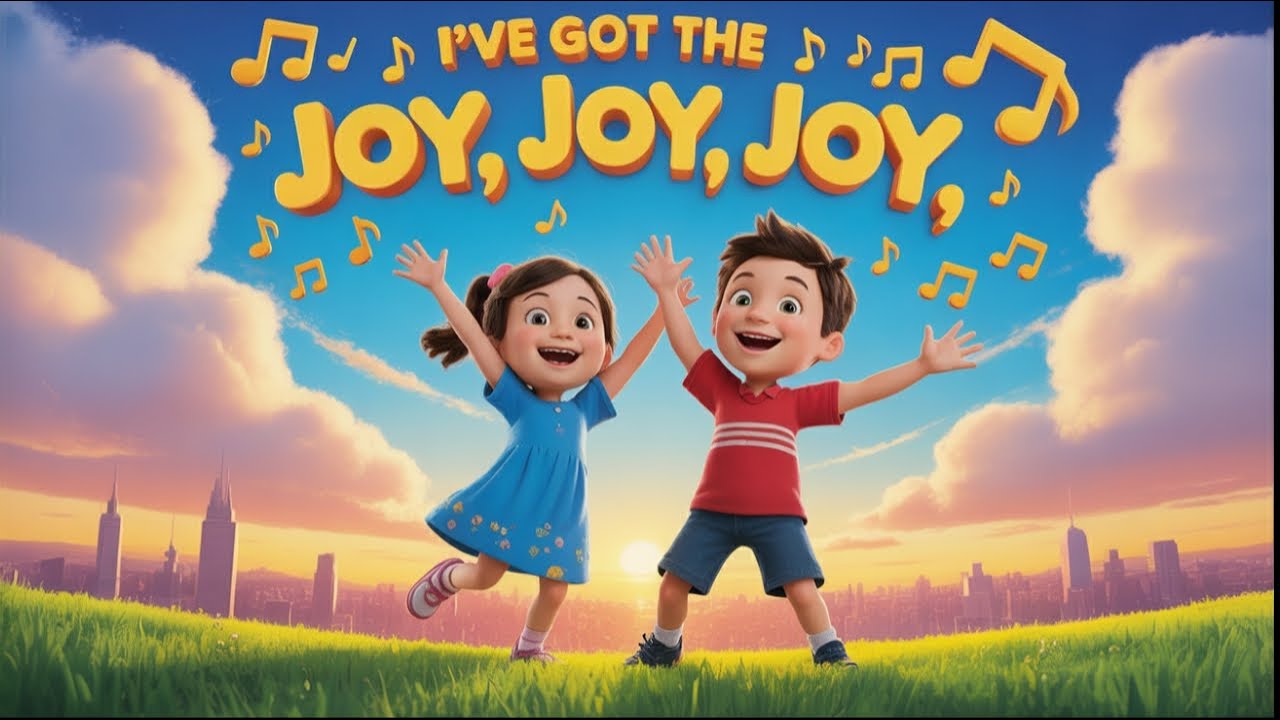 I've Got the Joy Joy Joy Down in My Heart| Sunday School Songs for Kids ...