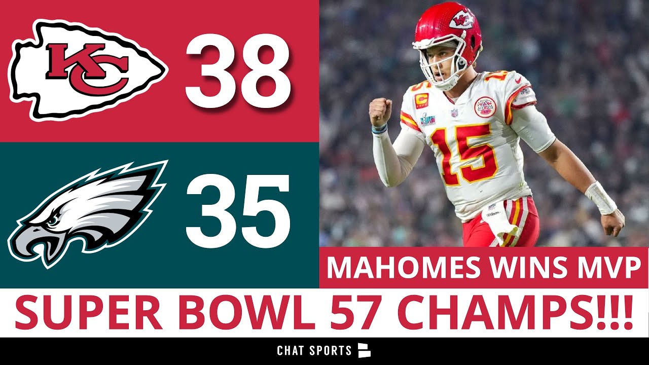 SUPER BOWL CHAMPS Chiefs Beat Eagles 38 35 Patrick Mahomes Wins Super SUPER BOWL CHAMPS Chiefs Beat Eagles 38 35 Patrick Mahomes Wins Super