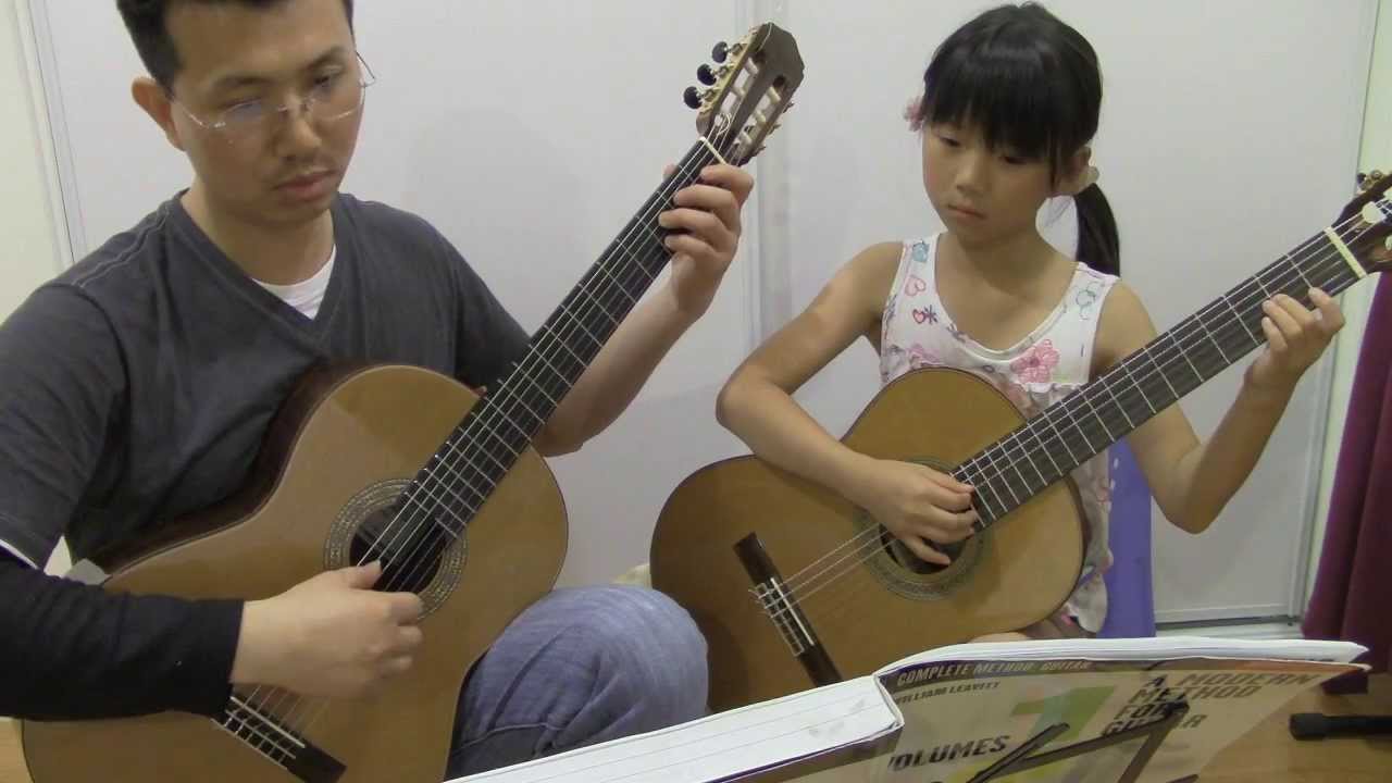 One, Two, Three, Four (duet) - Emily's Guitar Study Recording - YouTube