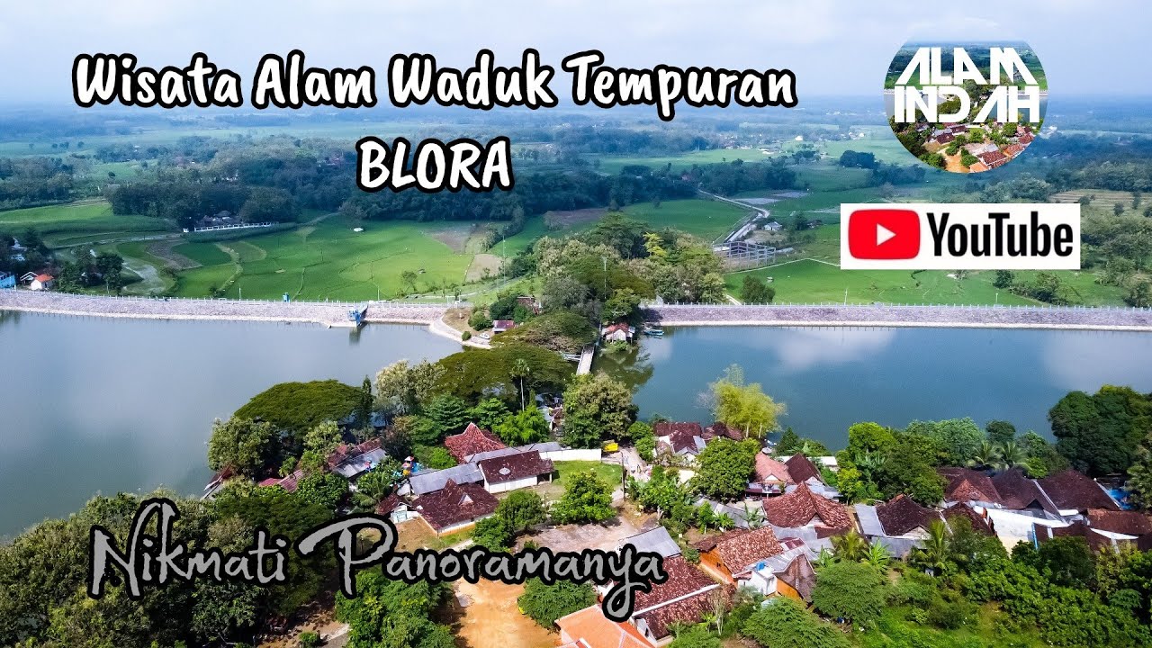 Wisata Alam Waduk Tempuran Blora - YouTube