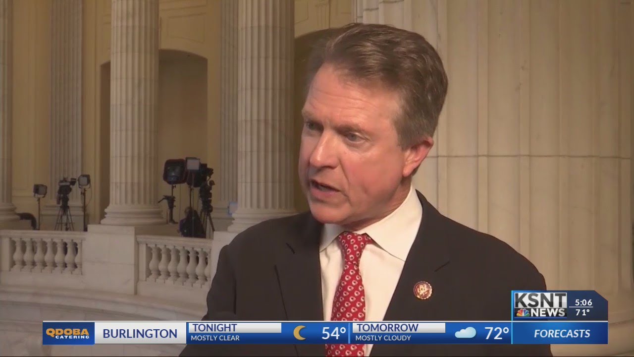 Kansas GOP congressman using malaria drug to ward off virus - YouTube