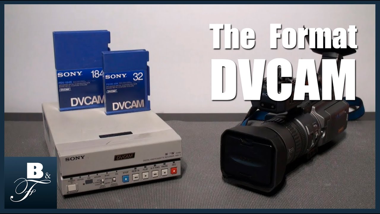 The format DVCAM. Short history of digital video. - YouTube