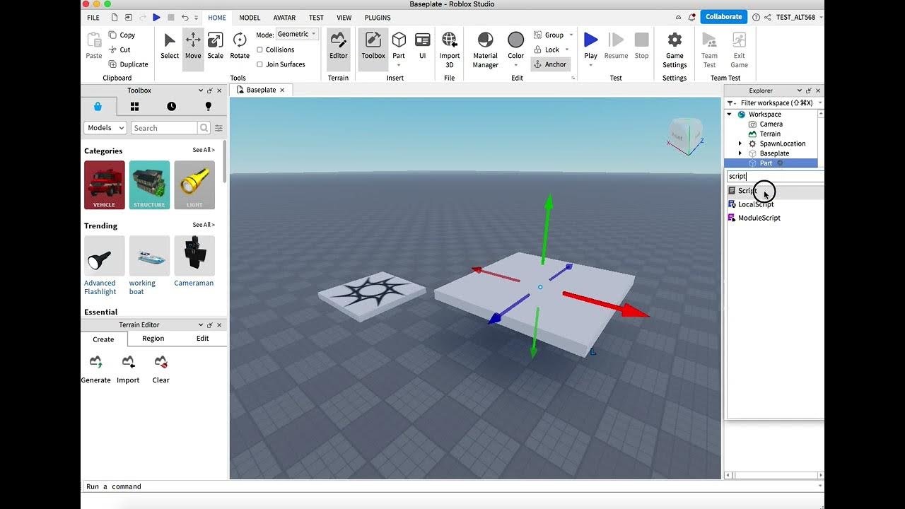 HOW TO BUILD A PLATFORM FT WALKTHROUGH PART 2 2023 ROBLOX STUDIO LUA SCRIPTING TUTORIAL [WORKING ...