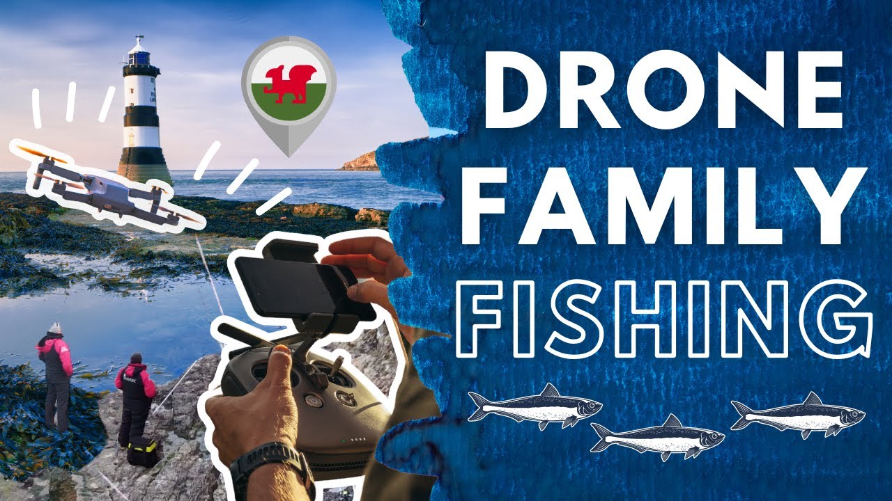 Shore Fishing in Anglesey, North Wales - Drone Fishing - Sea Fishing UK ...