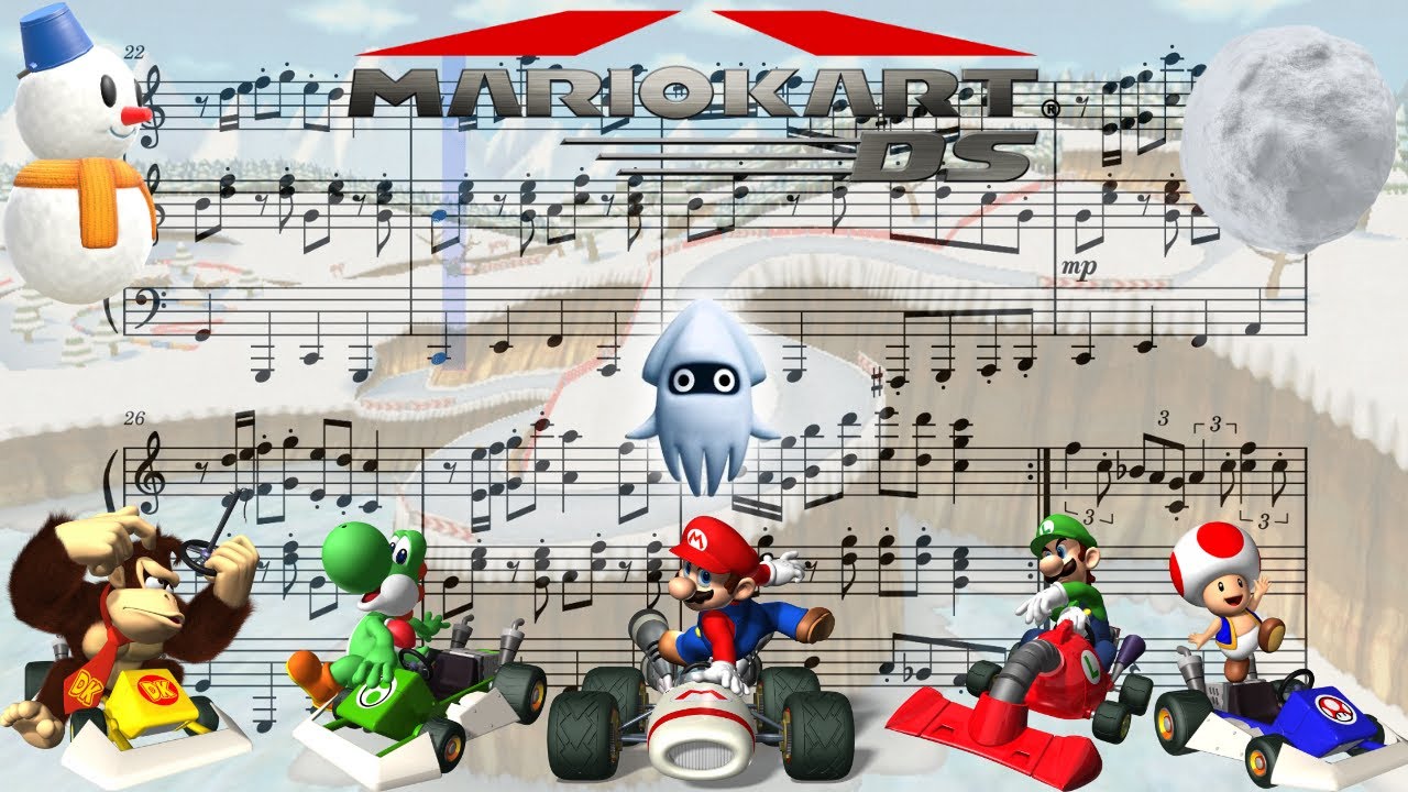 Mario Kart DS - DK Pass [Piano Recreation] - YouTube