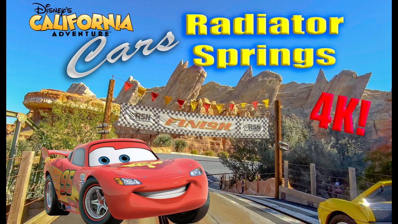Cars: Radiator Springs Racers -FULL RIDE- 4K! 2023 Disney California ...