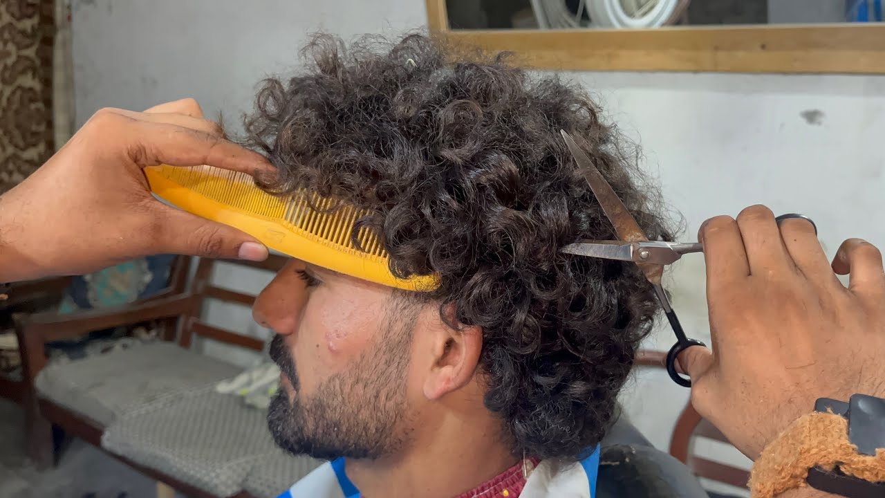 Long AFRO Hair Transformation |Long to mullet hair cut - YouTube