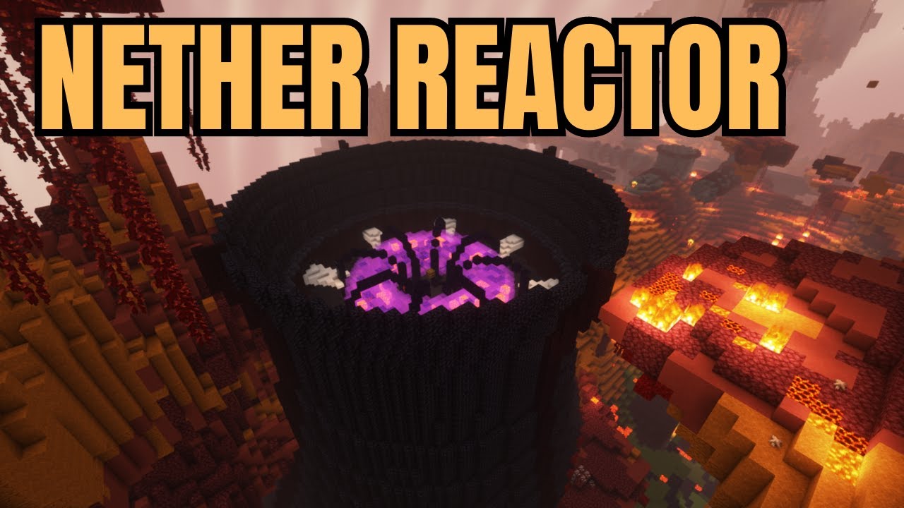 Looting a Nether Reactor | Tech SMP Ep. 10 - YouTube
