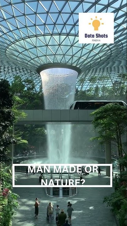 Amazing! Man-made Vs Nature! Who wins? #waterfall #waterfalls # ...