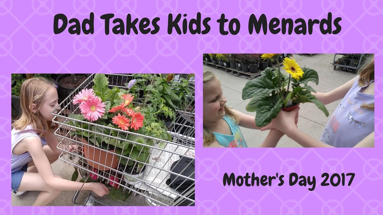 Dad Takes Kids to Menards to Look for Mother's Day - YouTube
