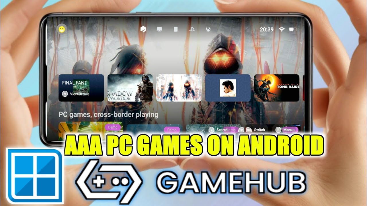 AAA GAMES ON PC EMULATOR ANDROID PART 2 - YouTube