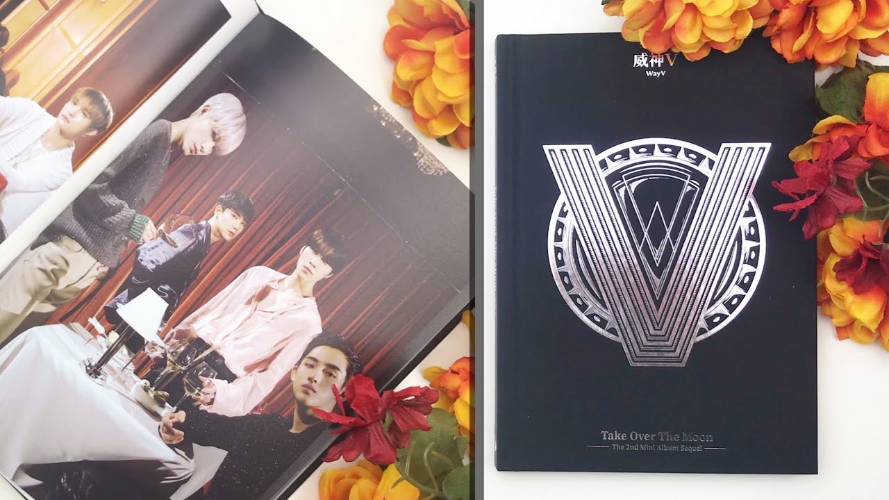 Unboxing Take Over the Moon, Sequel WayV's 2nd Mini Album - YouTube