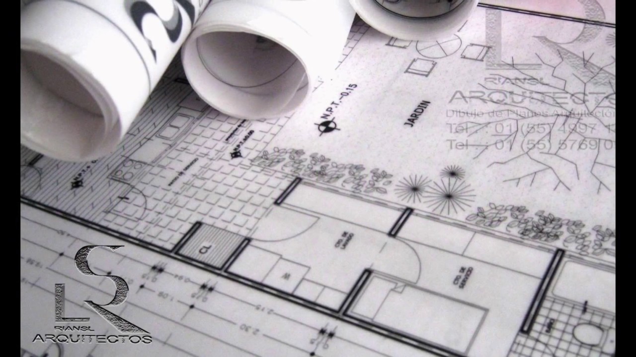 DIBUJO DE PLANOS ARQUITECTÓNICOS EN AUTOCAD - YouTube