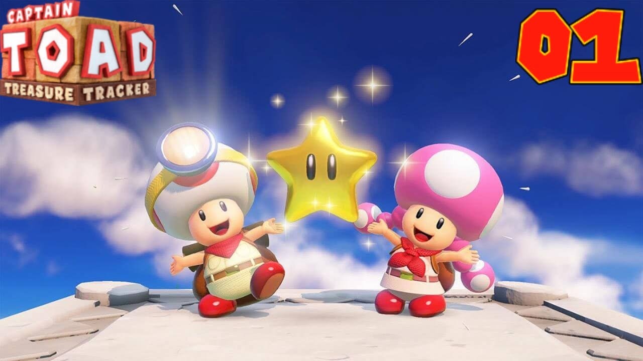 Tracking treasure! |Captain Toad Treasure Tracker| Part 1 - YouTube