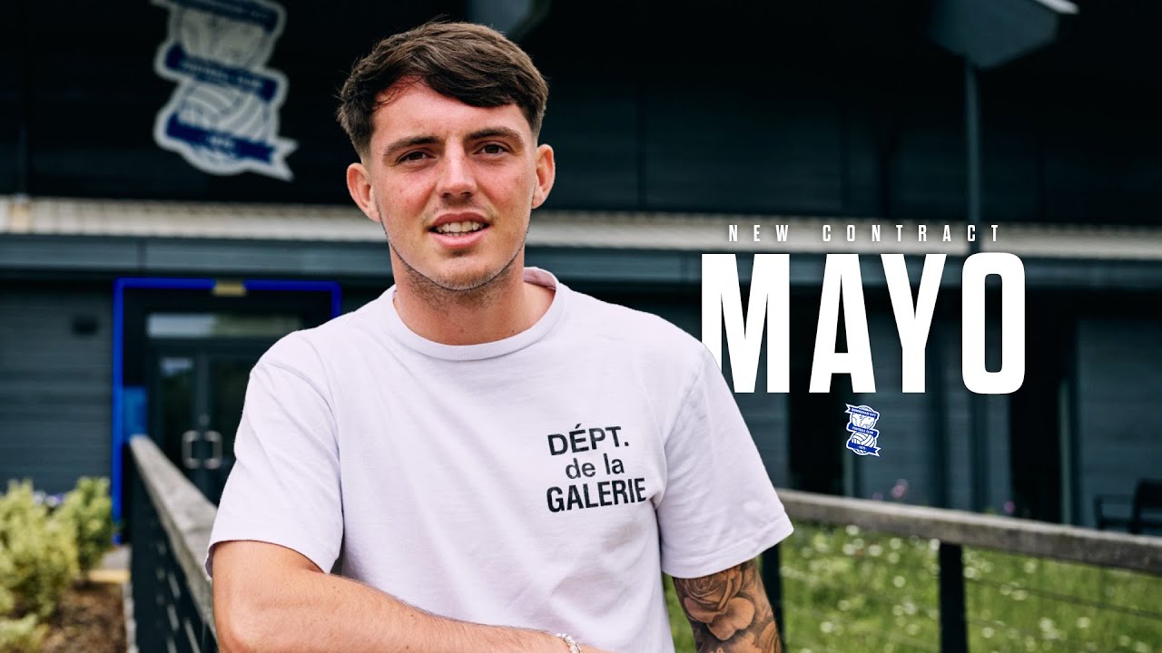 Brad Mayo: New Contract Interview | Birmingham City Football Club - YouTube