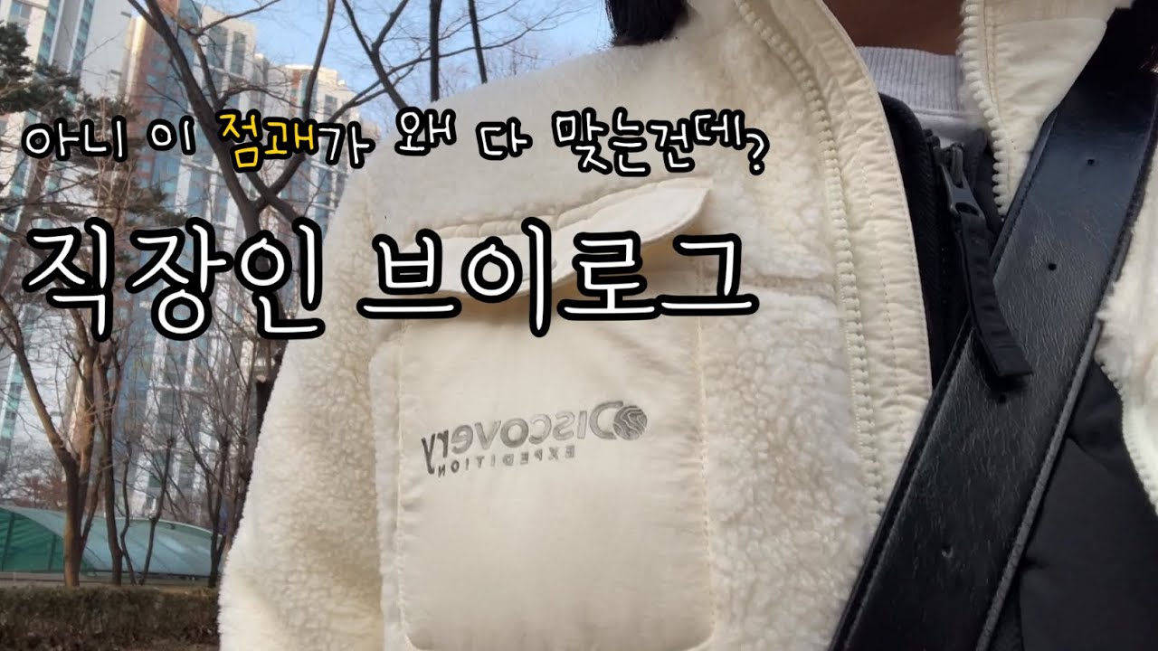 직장인 브이로그 점점 들어맞아가고 있는 점괘 이러다 나 올해 정말 잘되는거 아니야 행복회로 돌리는 직장인 브이로그😏