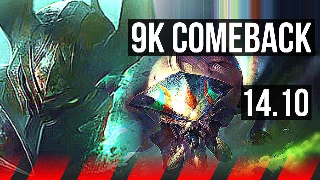MORDEKAISER vs SKARNER (TOP) | 9k comeback, 39k DMG | BR Master | 14.10 ...