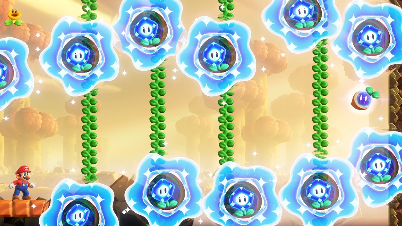 Mario Bros Wonder - 18 New Mini Levels! - YouTube
