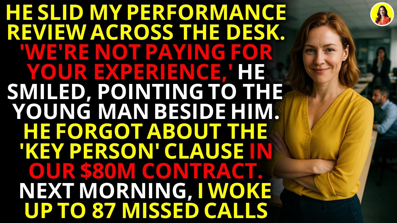 Boss Said 'Not Paying For Experience.' Forgot the $80M Key Person ...