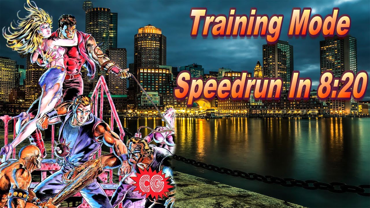 Double Dragon Reloaded (OpenBOR) - Training Mode Speedrun - (8:20) - 4K ...