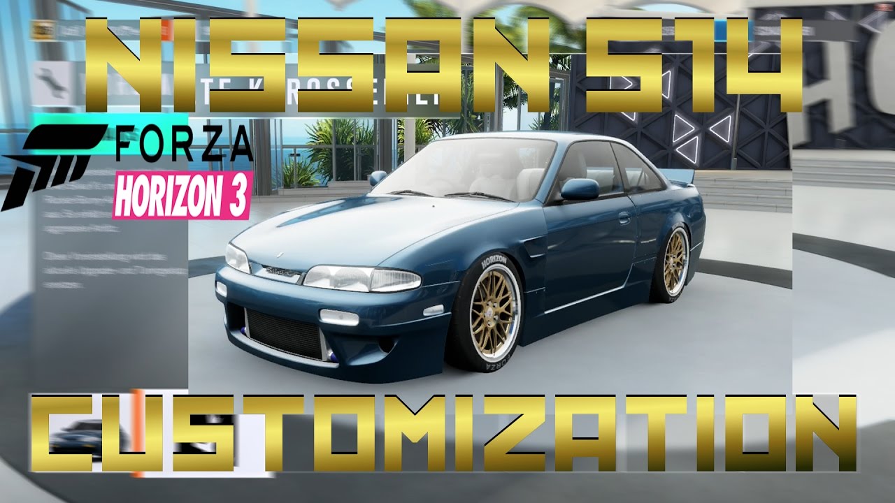 Forza Horizon 3: Nissan S14 / Full Customization Guide / Special Car ...