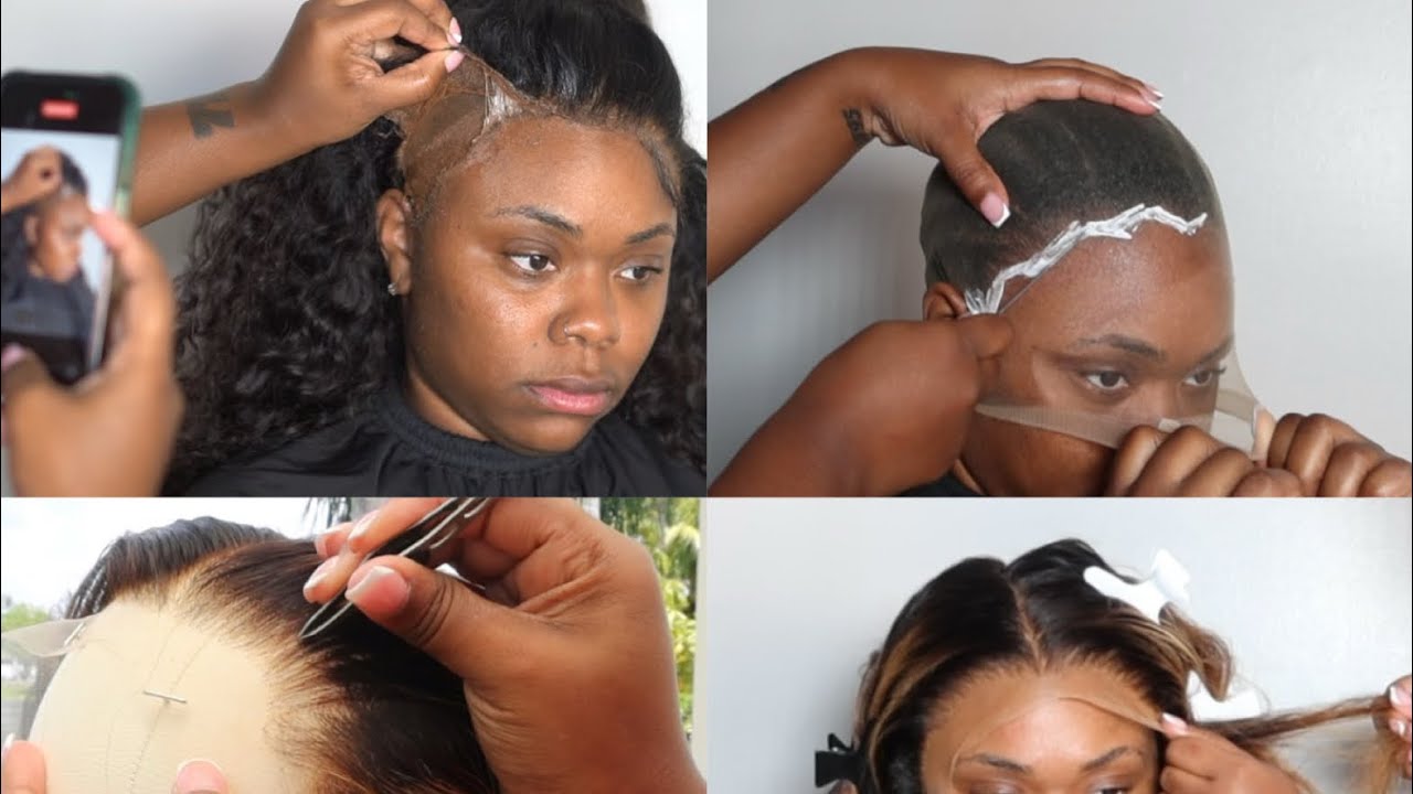 MEGA FLAWLESS MELT NEW TECHNIQUES | REMOVE YOUR WIG AND INSTALL A NEW ...