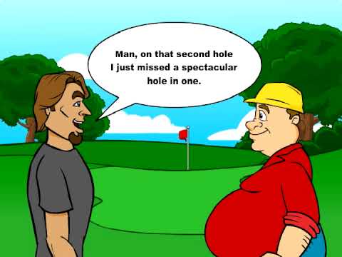 Derek and Buzz Tell Golf Jokes- Just Missed a Hole in One - YouTube
