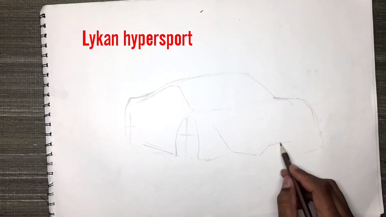 Draw- Lykan hypersport - YouTube