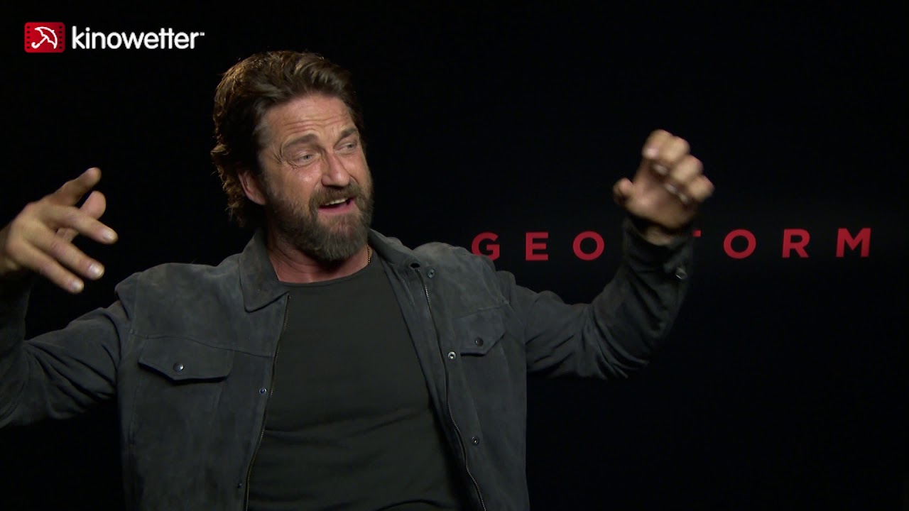 Interview Gerard Butler GEOSTORM - YouTube
