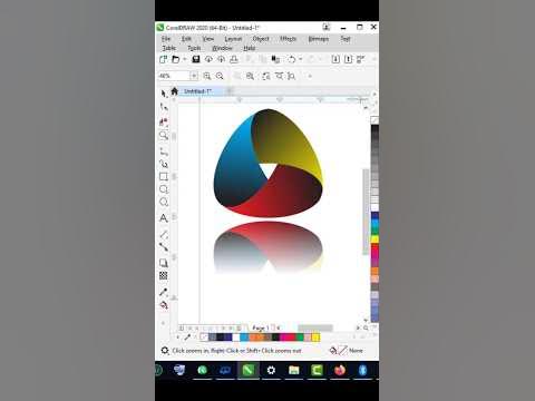 how to make beautiful design in Corel draw #youtubeshorts #ytshorts # ...