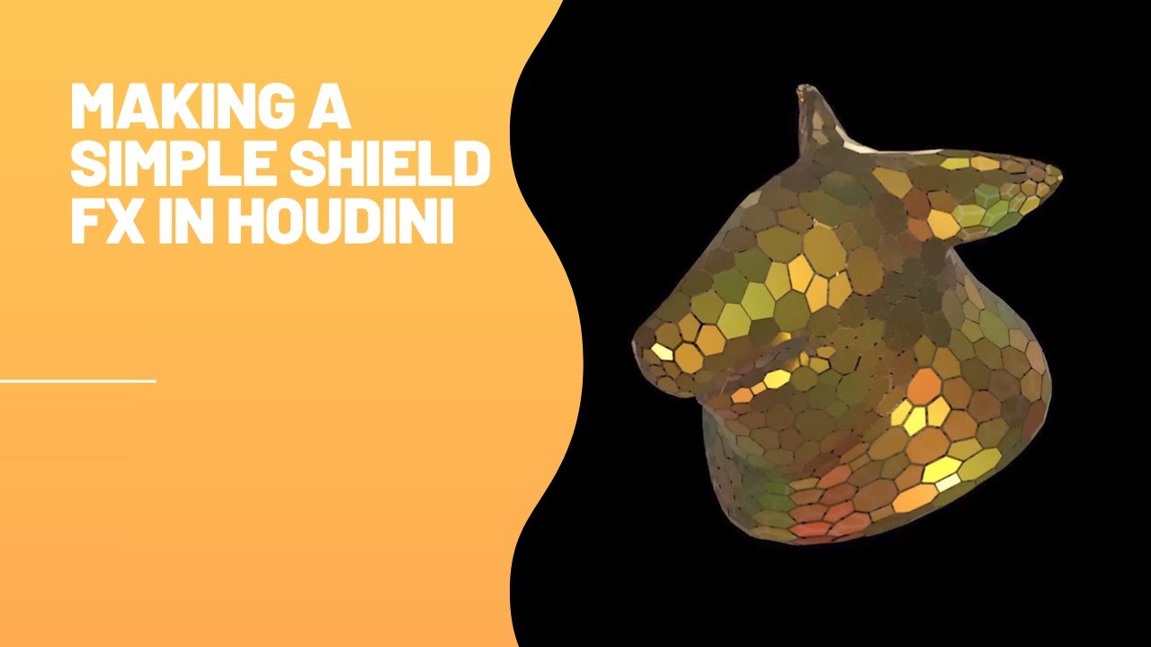 Making A Simple Shield FX in Houdini - YouTube