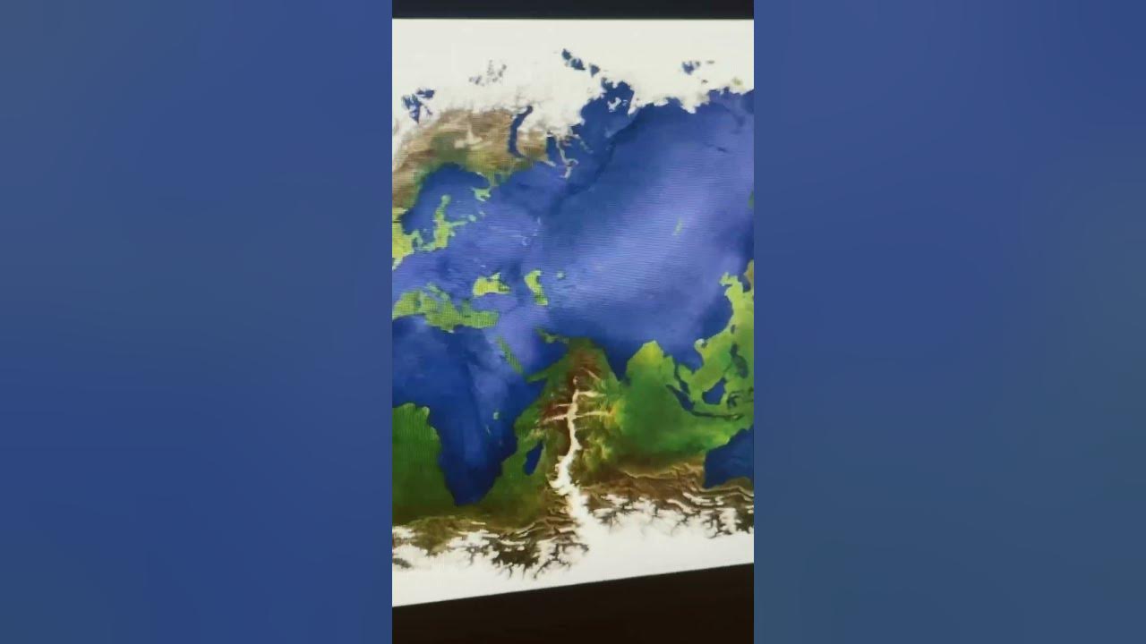 Inverted world map - YouTube