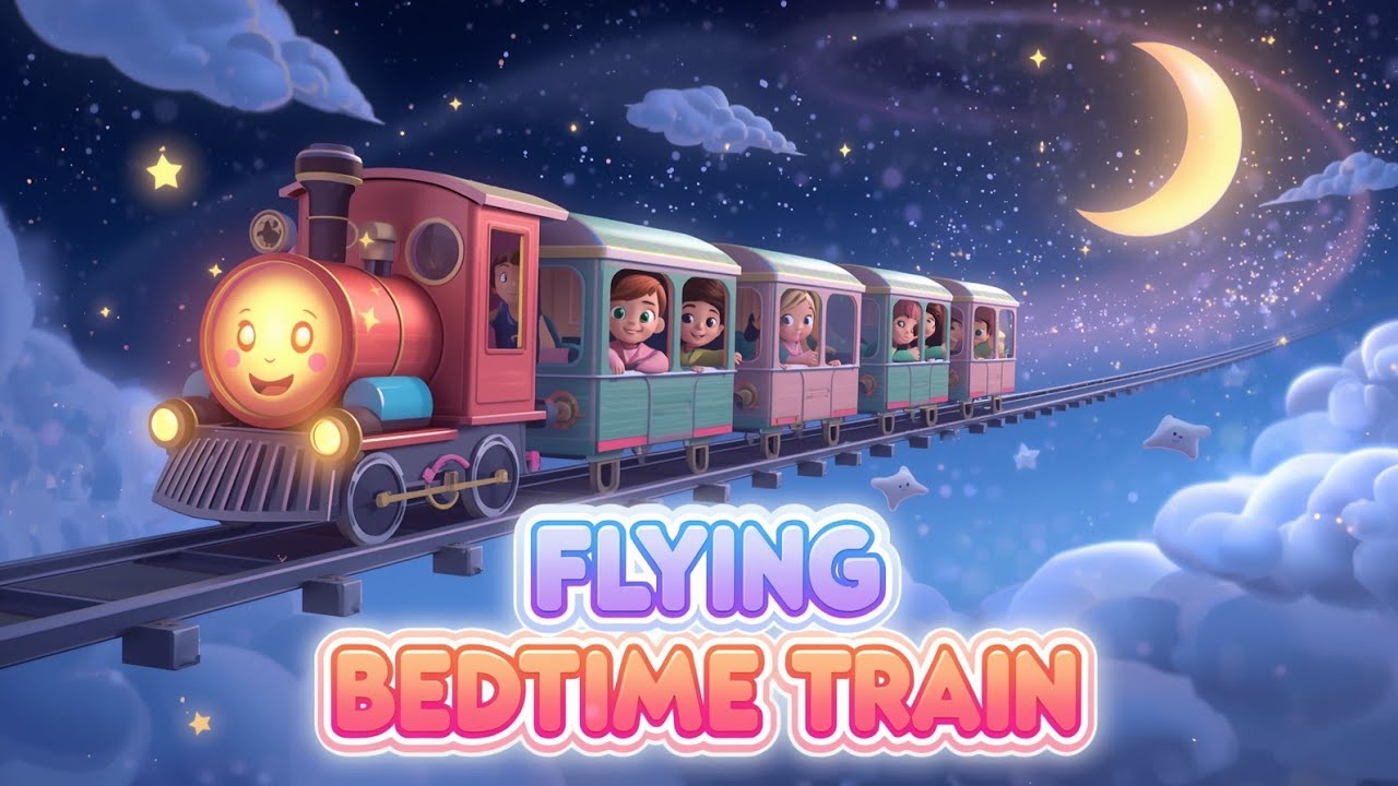 Bedtime Train Rhyme | Train Song for Kids & Toddlers - YouTube