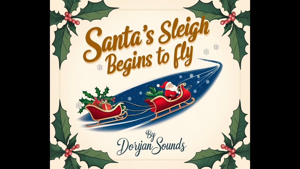 Santa's sleigh begins to fly By Dorijan Sounds - YouTube