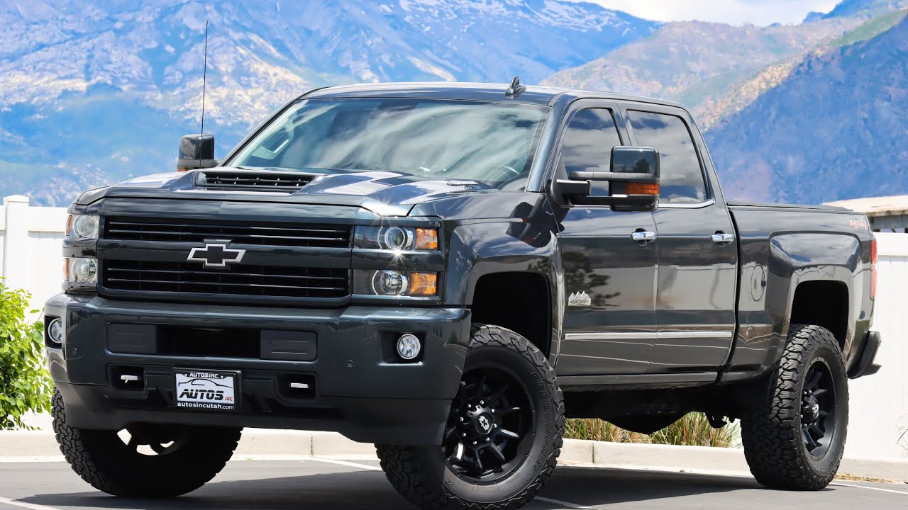 2017 Chevy Silverado 2500HD 4x4 HIGH COUNTRY L5P DURAMAX DIESEL ...