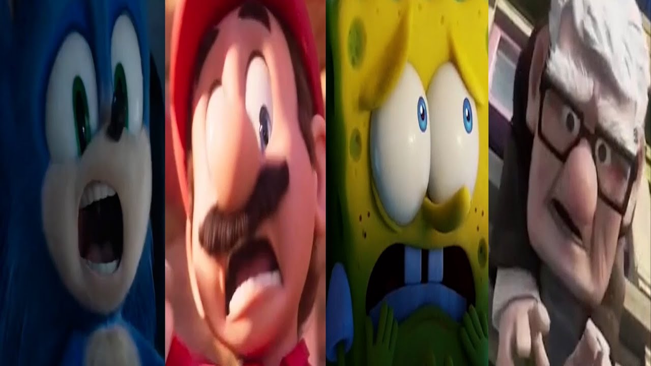 1 Second Of 64 Animated Movies - YouTube