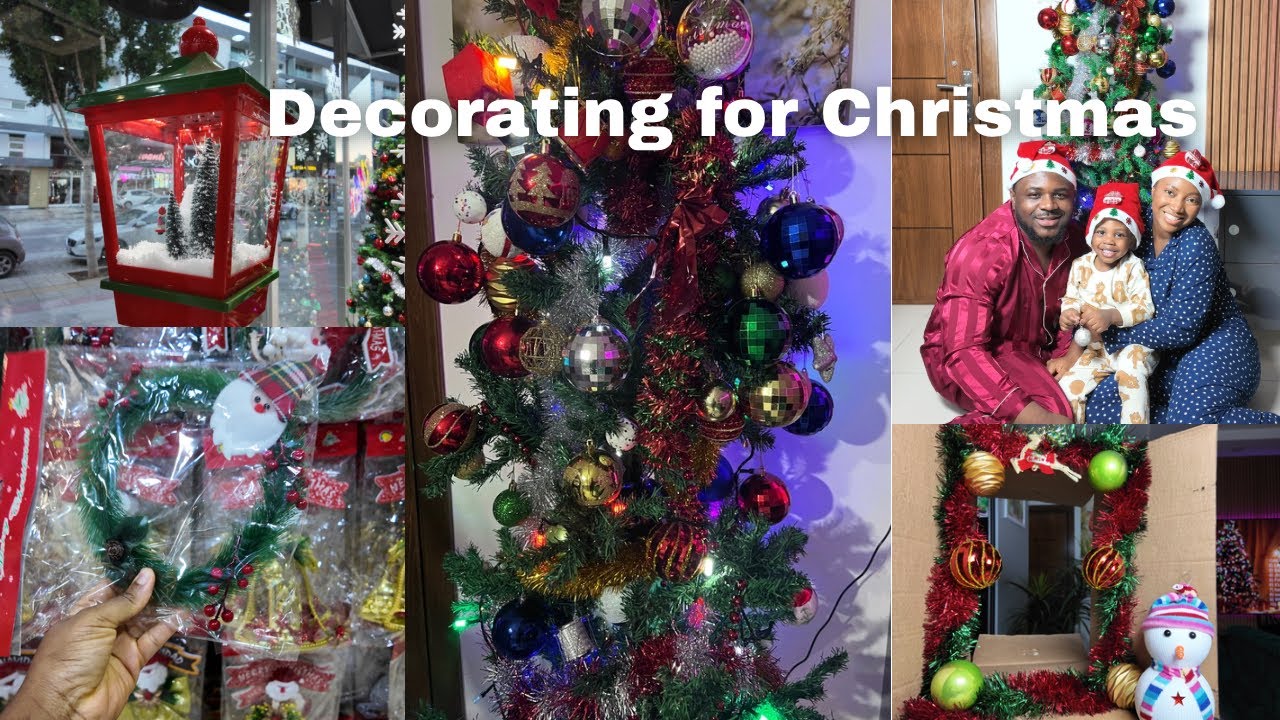 VLOGMAS DAY 13: Decorating for Christmas, shopping Haul & getting into ...