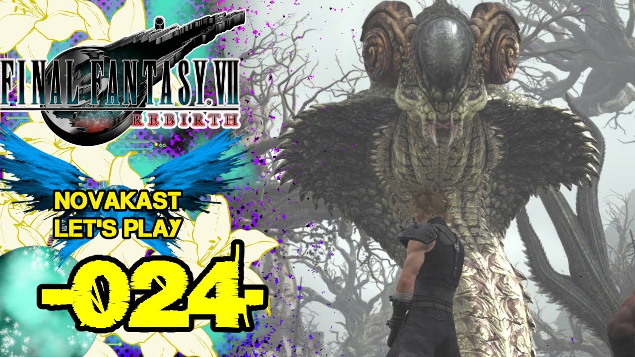 THE BIG SNAKE - Final Fantasy VII REBIRTH - Let's Play Part 24 ...
