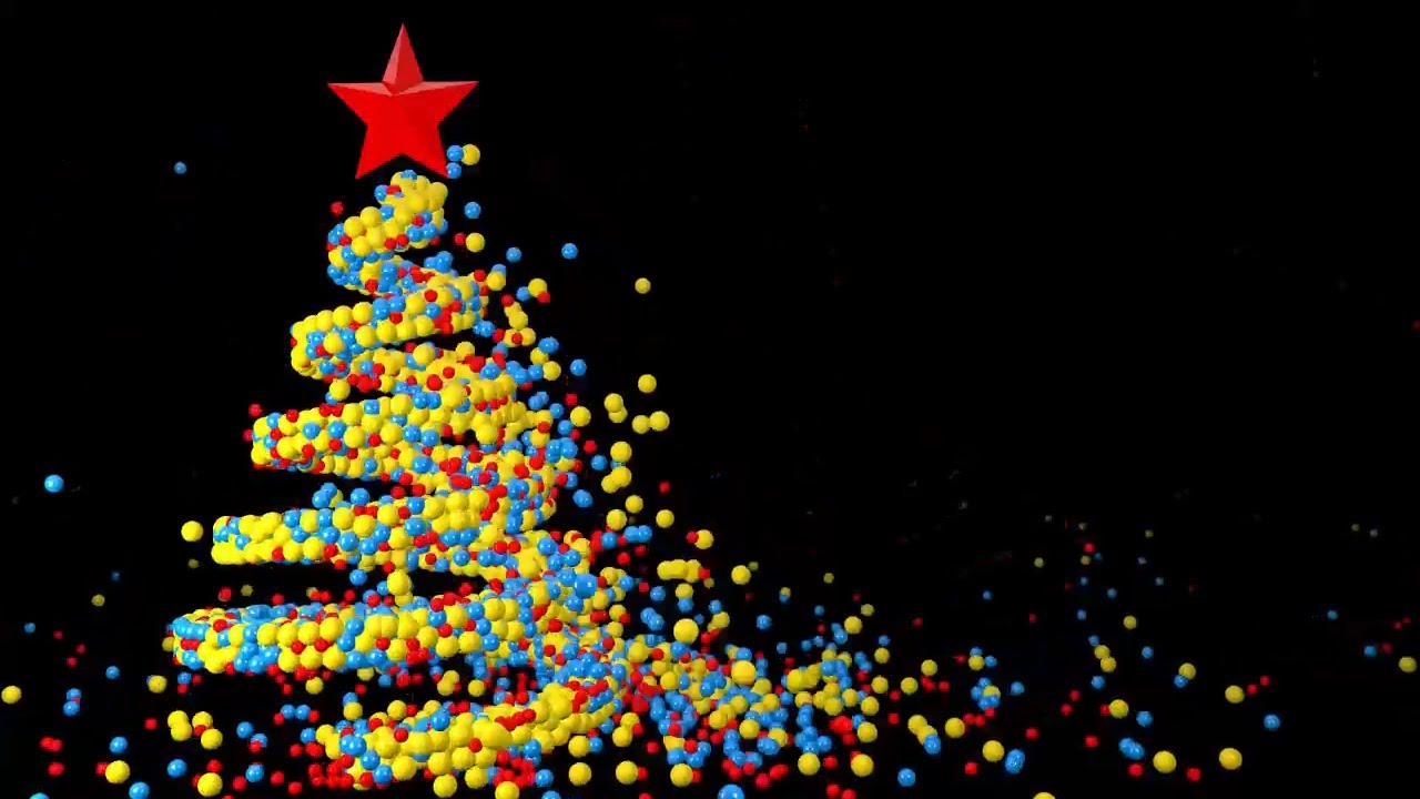 Top 10 Intro Background Christmas Tree || No Text || Free Download ...