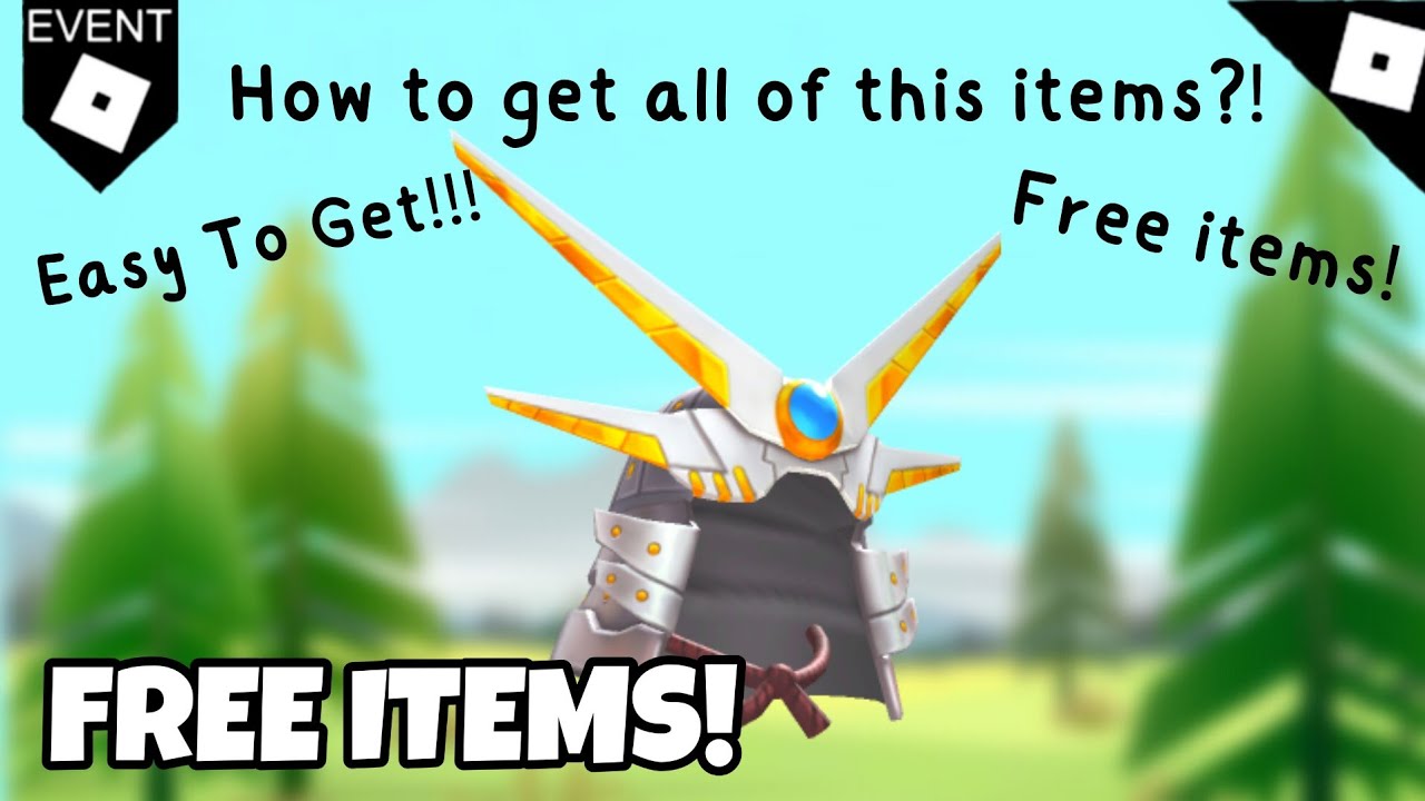 NEW FREE ITEMS! HOW TO GET Blue Flame Robo Samurai! (ROBLOX) - YouTube