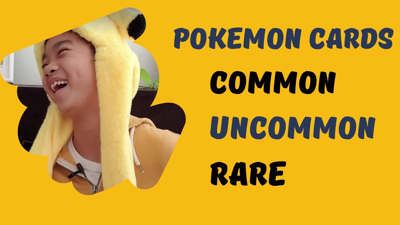 How To Tell If Your Pokémon Cards - Common, Uncommon, Rare? - YouTube