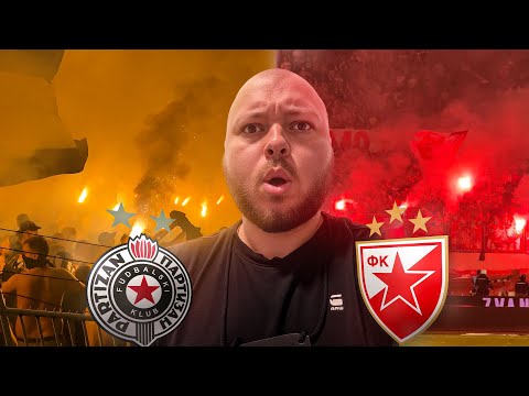 🇷🇸 Das GEFÄHRLICHSTE Derby in Europa☠️ Partizan – Crvena Zvezda (Roter Stern Belgrad)