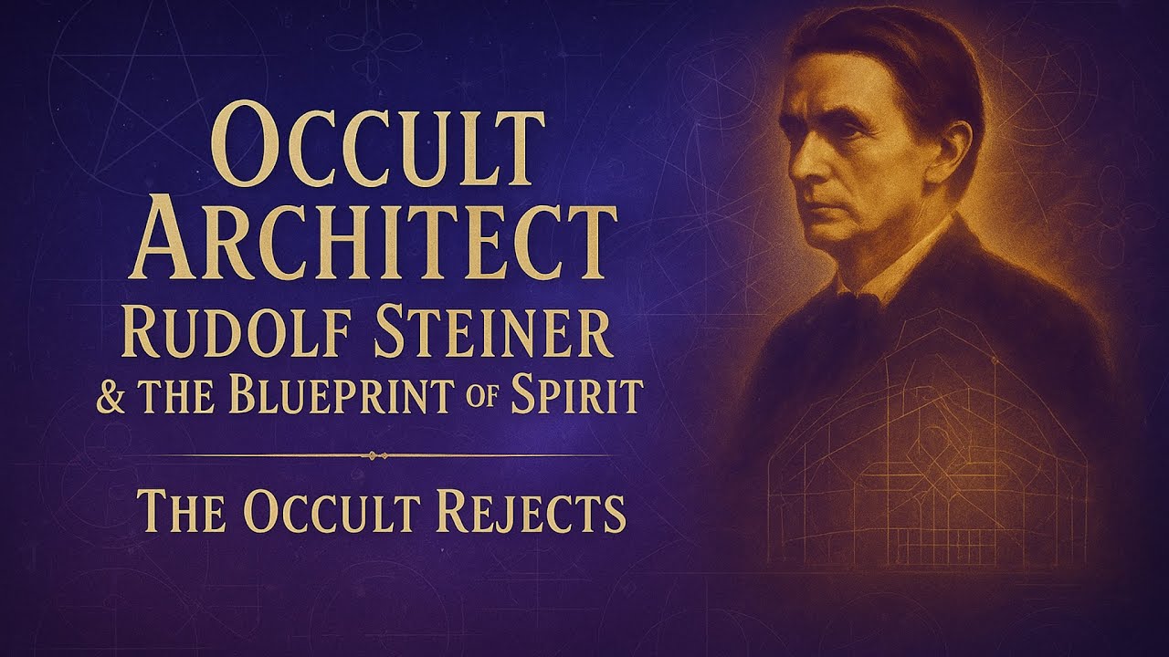 Occult Architect: Rudolf Steiner & the Blueprint of Spirit - YouTube