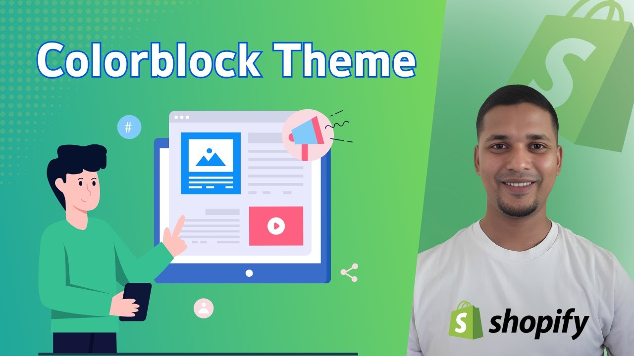 Shopify Store Design 2025: Full Beginner's Guide Master the Colorblock ...