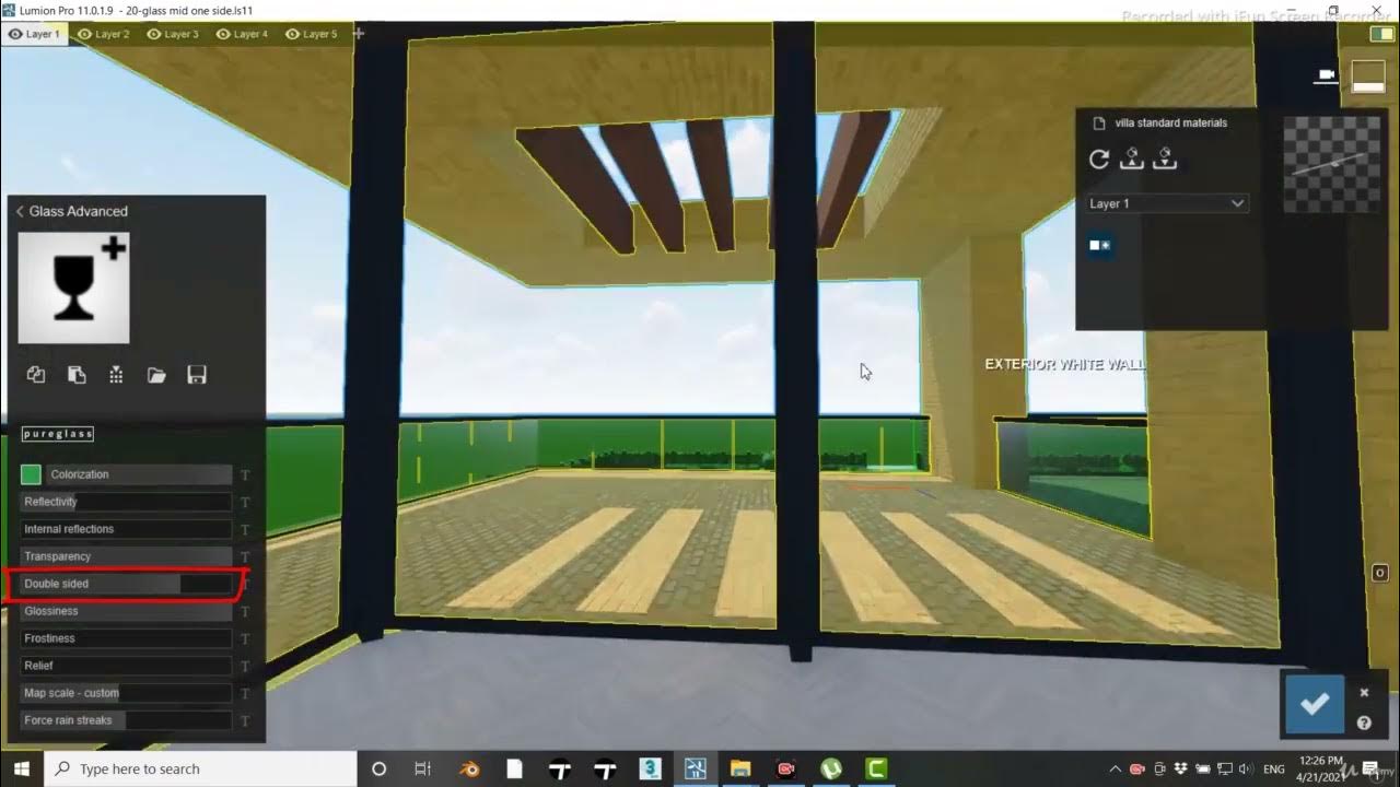 18 NEW MATERIAL GLASS ADVANCED IN LUMION - YouTube