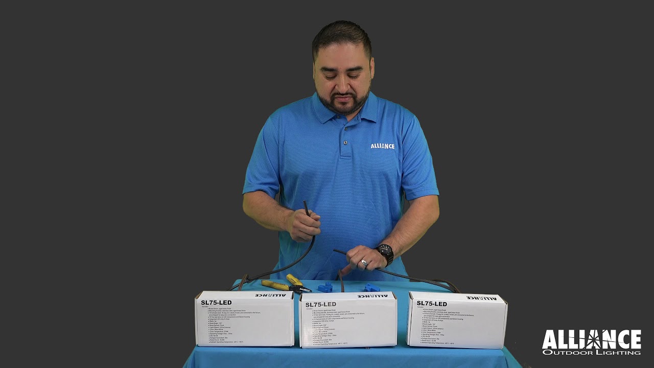 How To Wire Single Lead Fixtures - YouTube