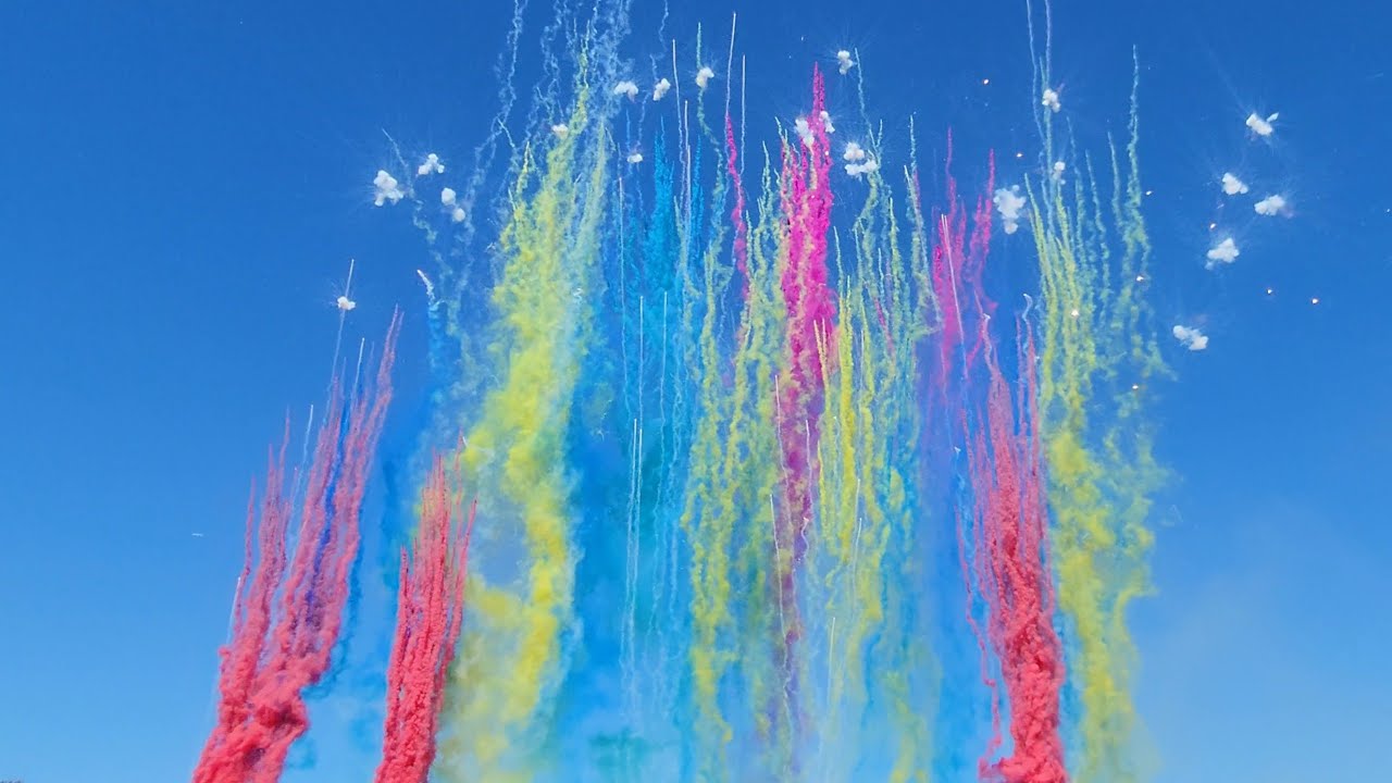 Day time Pyro Musical by Deep South Fireworks - YouTube