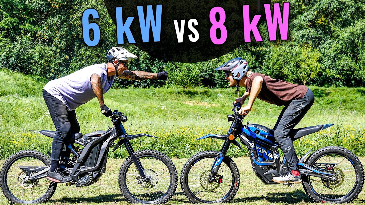 O KOLIK JE LEPŠÍ NOVÁ TALARIA S 8 KW VÝKONEM? - YouTube