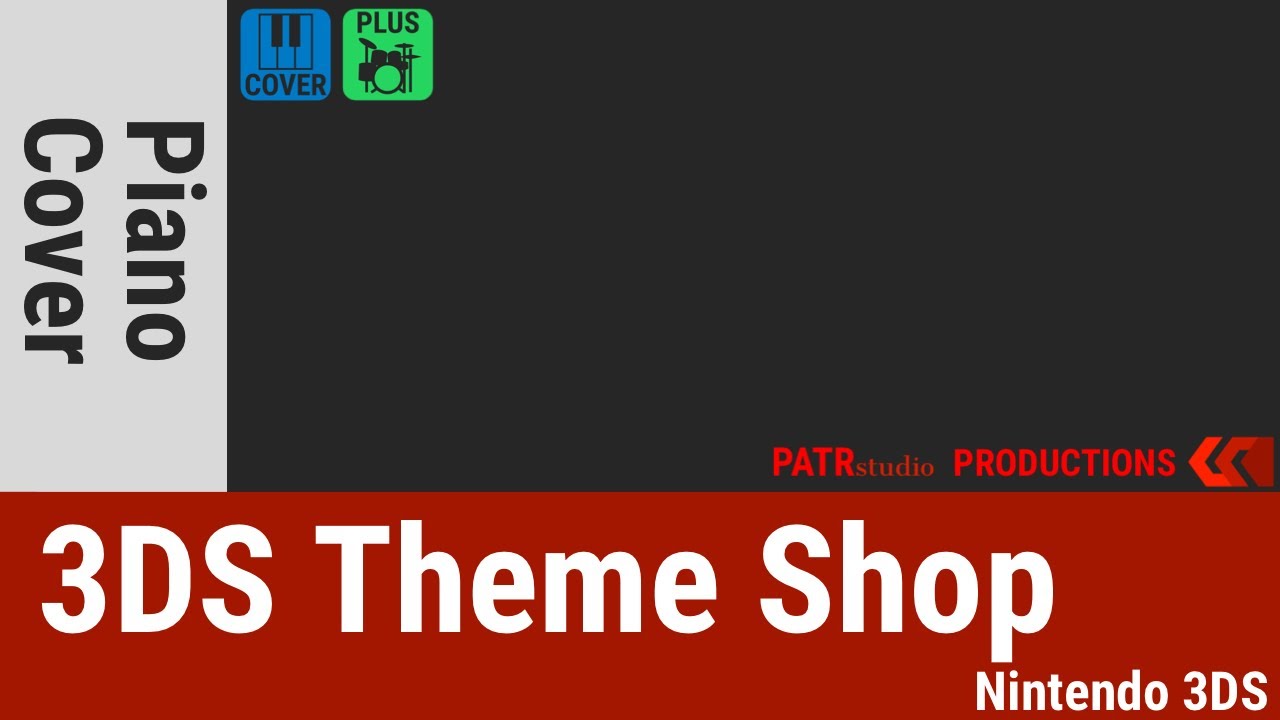 3DS Theme Shop - Nintendo 3DS [Piano Cover] - YouTube