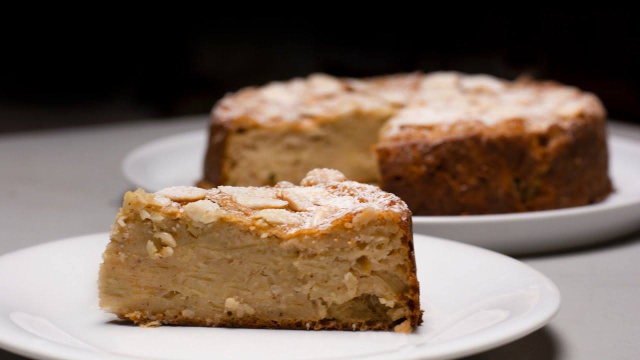 Layered Apple Cake or Invisible Cake Recipe - YouTube